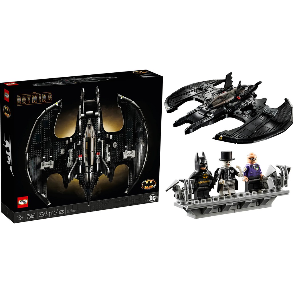現貨 LEGO 76161 超級英雄 DC 系列 1989年版 蝙蝠俠戰機 全新未拆 公司貨 | 蝦皮購物