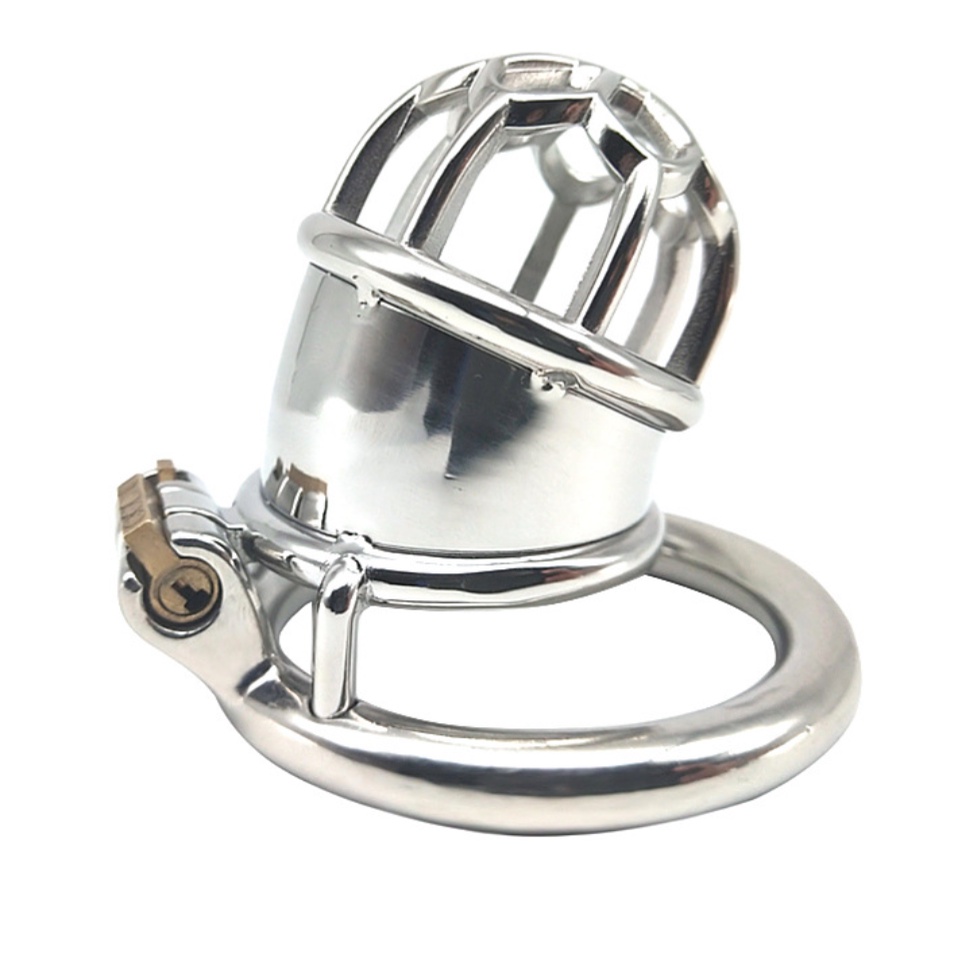 【花花18禁情趣BDSM】FRRK不鏽鋼cb貞操鎖 陰莖束縛 調教 防勃起出軌禁慾 透氣鳥籠 CB3000 | 蝦皮購物