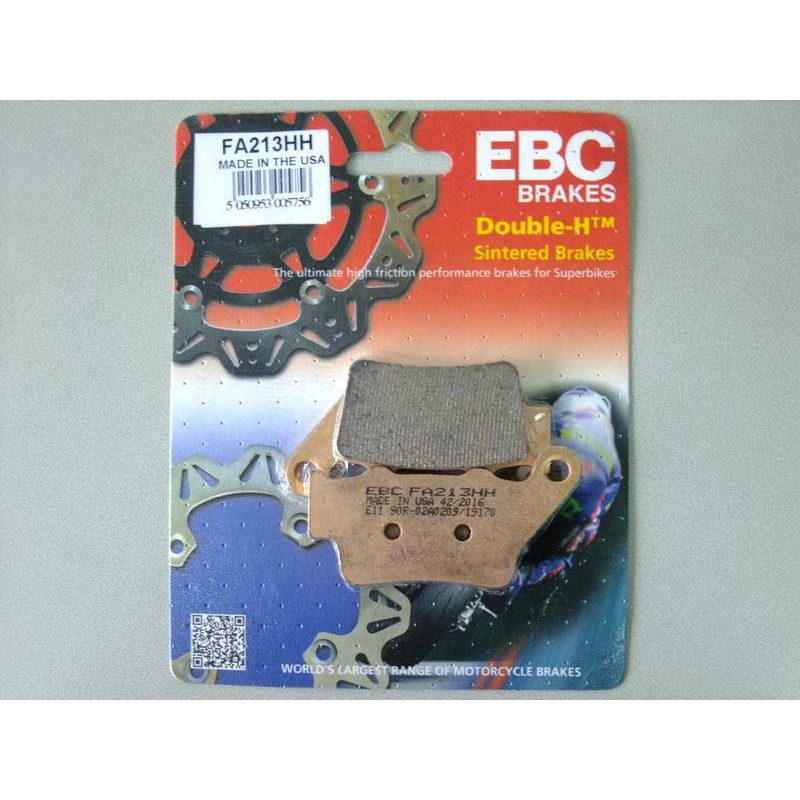 金屬來令 EBC FA213HH S1000RR SMAX 勁戰 RC390 F800 G310R 後煞車 | 蝦皮購物