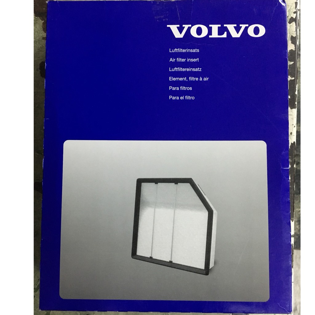 【Jacob】VOLVO V40 引擎 空氣 濾芯 空濾 原廠 原裝進口 | 蝦皮購物