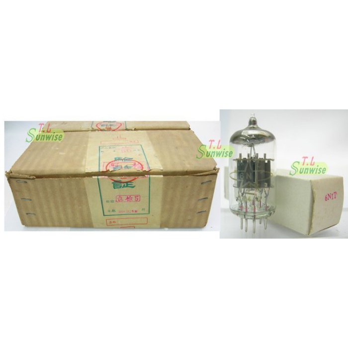 大陸 6N1 升級管︽NO:6900 曙光 6N1 T 航空級 (NIB 真空管 ( 6H1n-EB ; 6N1P 一只 | 蝦皮購物