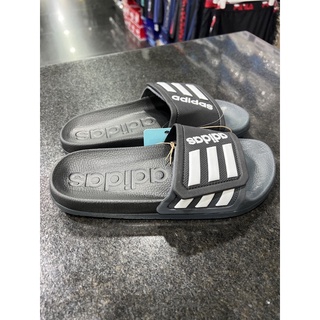 ADIDAS ADILETTE TND 愛迪達 男女款 運動 拖鞋 GZ5933 黑白 可調整 軟底 魔鬼氈 | 蝦皮購物