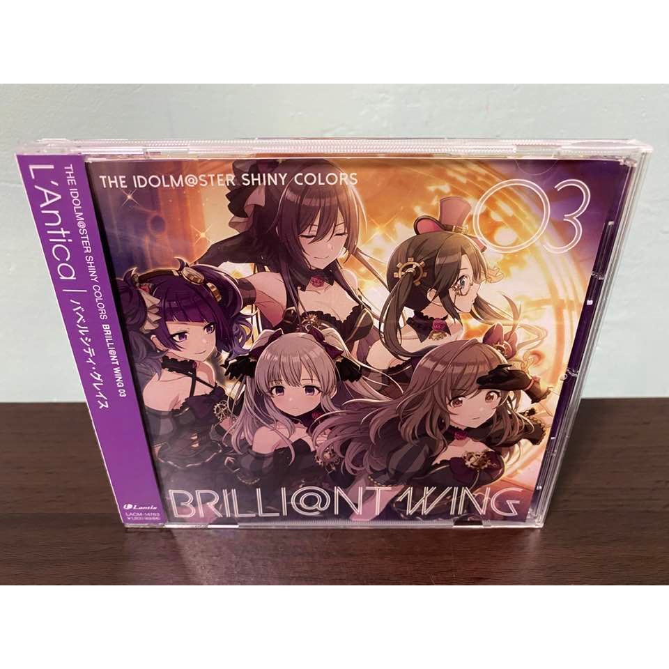 偶像大師 閃耀色彩 日版 角色歌 CD 田中摩美美 幽谷霧子 月岡戀鐘 三峰結華 BRILLI@NT WING 03 | 蝦皮購物