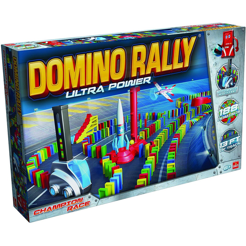 （獨家現貨）德國益智Goliath Domino Rally 自動骨牌桌遊 生日禮 (共兩款) | 蝦皮購物
