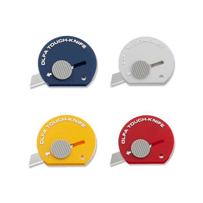 OLFA 可愛彩色不鏽鋼刀片隨身攜帶小刀 / 支 TK-4 / 31B2(雙支組) | 蝦皮購物