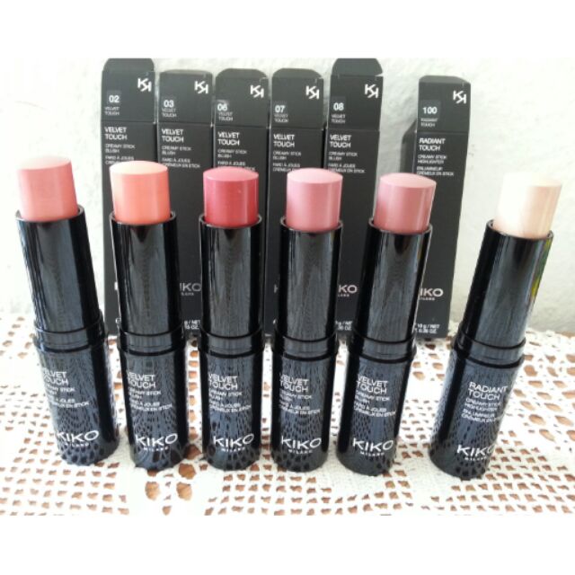 現貨Kiko腮紅棒 打亮棒VELVET TOUCH CREAMY STICK BLUSH | 蝦皮購物