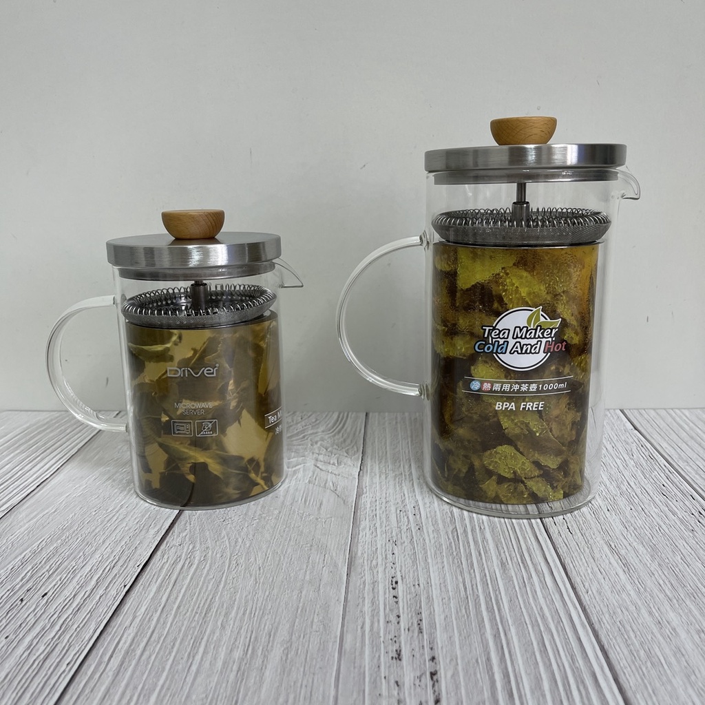 Driver 台灣製造 冷熱兩用沖茶壺/泡茶壺400ml / 600ml /1200ml | 蝦皮購物