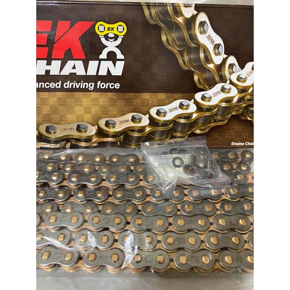 《瑋弟》現貨 EK SRX2 鏈條 520 SRO6 QX型 CB350 黃金 黑金 油封 鍊條 XSO RXW | 蝦皮購物