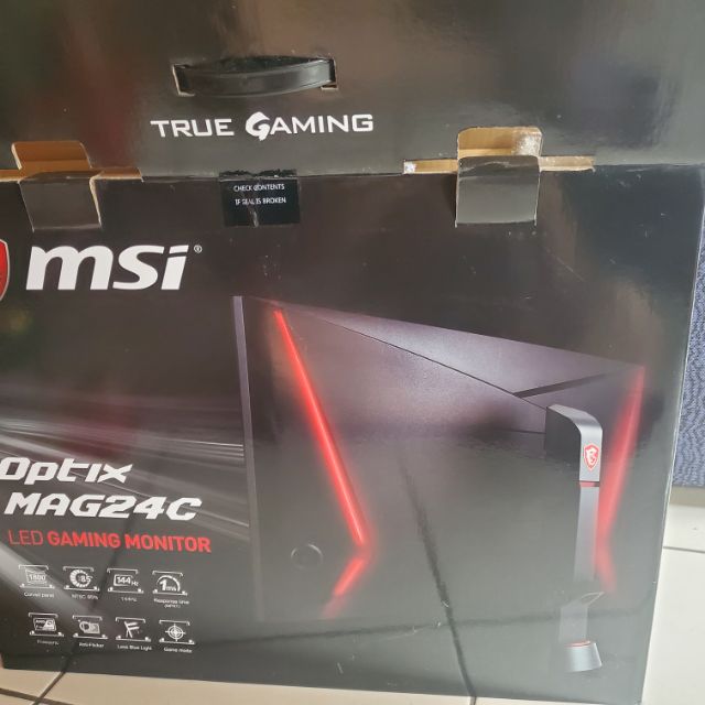 【MSI 微星】Optix MAG241C 24型 曲面電競螢幕 | 蝦皮購物