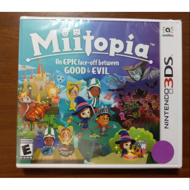 全新未拆 3DS 美版 Miitopia | 蝦皮購物