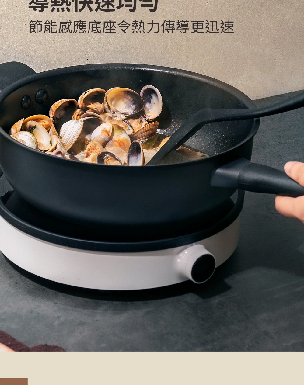 【MEYER 美亞】28 / 30 / 32 CM 炒鍋 全黑陽極陶瓷不沾鍋 - 鎧甲系列 | 蝦皮購物