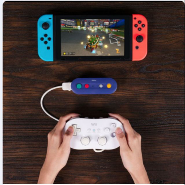 八位堂 / 8bitdo GBros 藍牙 轉接器 轉換器 NGC/WII傳統手把轉NS Switch | 蝦皮購物