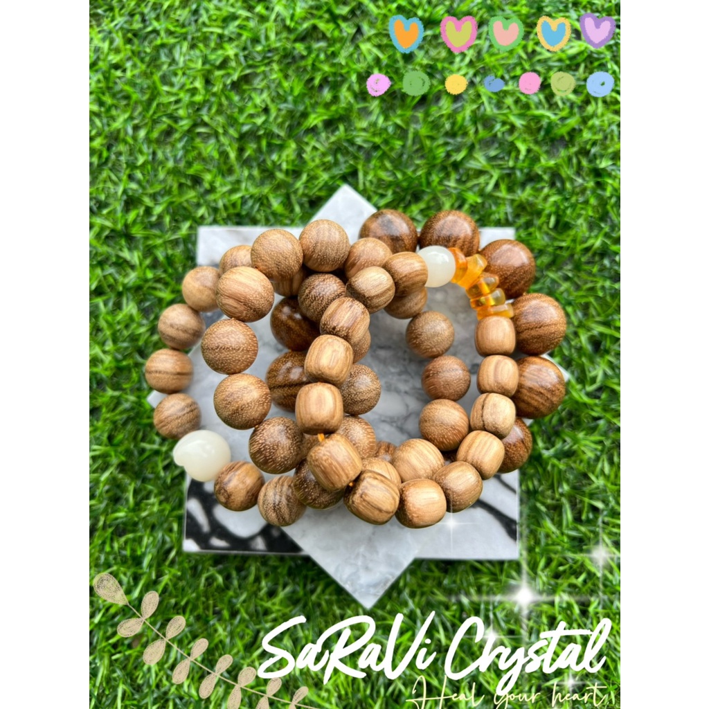 [SaRaVi crystal文玩] 奶味沉香木 奶油沉香手串-植物界中的鑽石 | 蝦皮購物