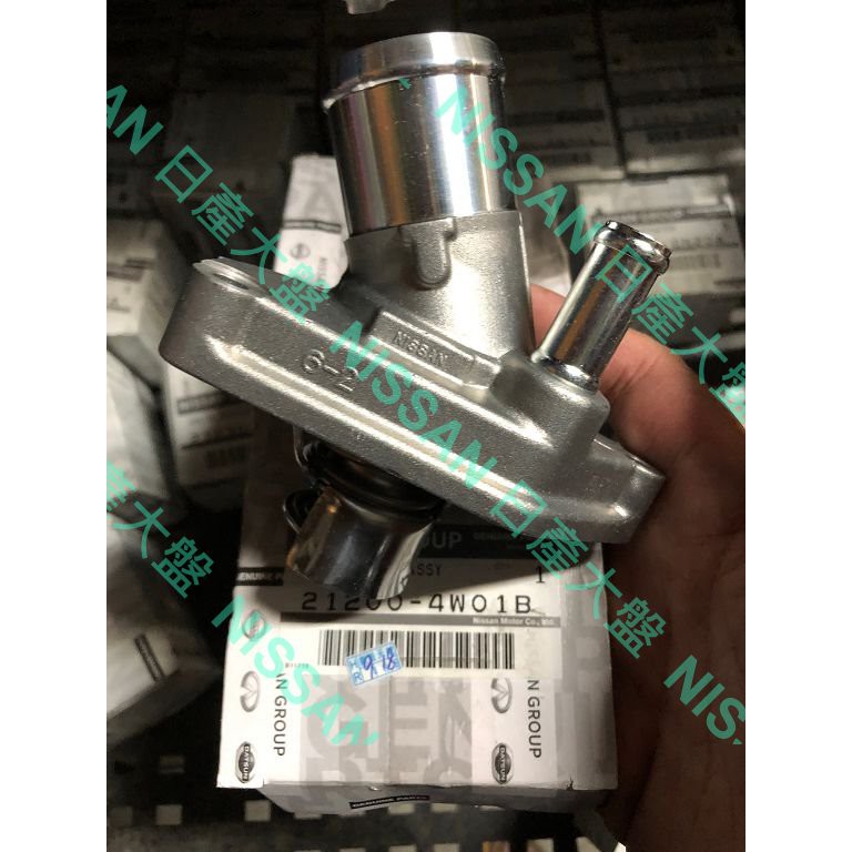 日產大盤 NISSAN 原廠 QX4 3.5 FX35 S50 3.5 G35 M35 G37 節溫器 水龜 76.5度 | 蝦皮購物