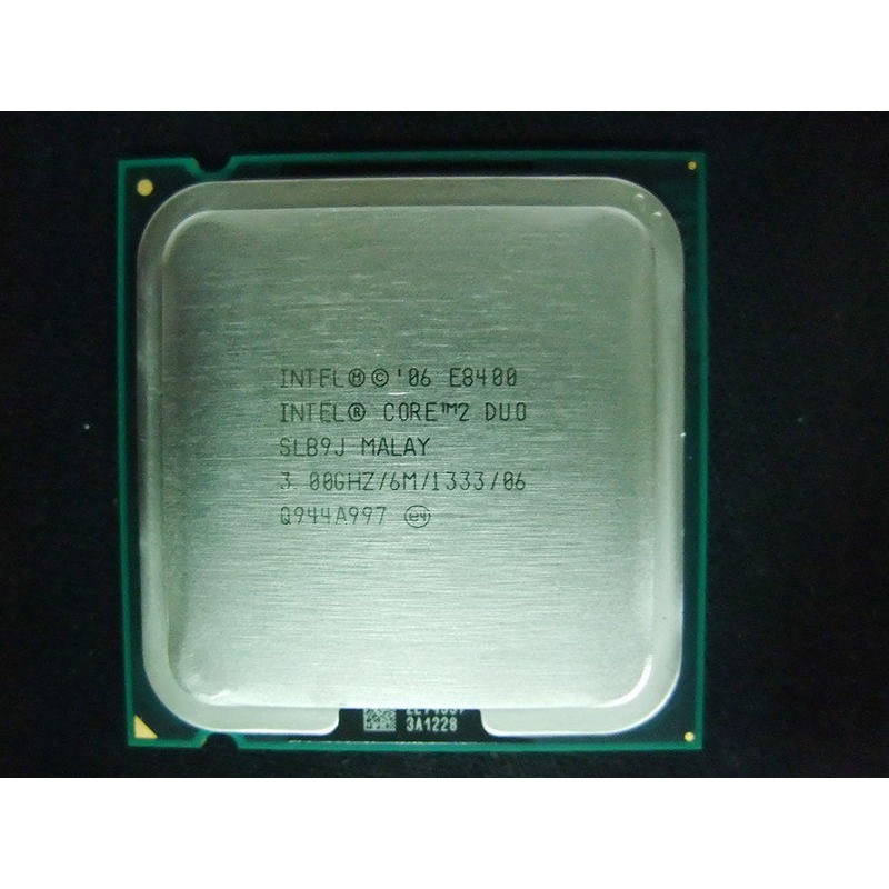 Intel Core 2 Duo E8400 3.0G E0 SLB9J 6M 65W 正式散片CPU一年保 | 蝦皮購物