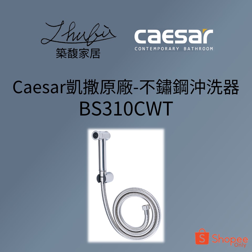 築馥家居>可刷卡分期>Caesar凱撒原廠 - 不鏽鋼沖洗器 BS310CWT | 蝦皮購物