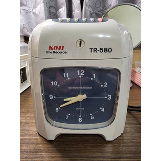 二手 台灣製 KOJI TR-580 數位指針式 六欄打卡鐘 | 蝦皮購物
