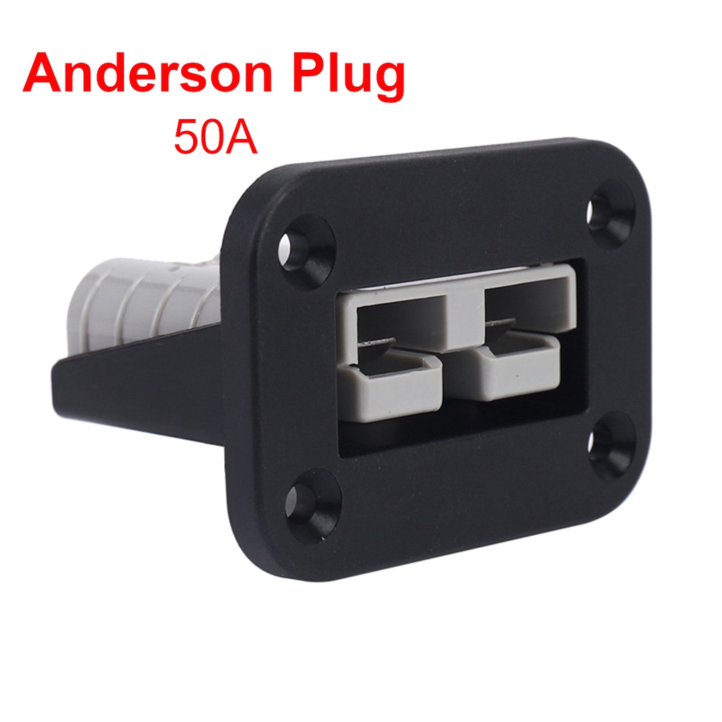 50A嵌入式汽車 Anderson 插頭連接器 安德森插座 安裝支架 露營車 船 卡車的充電面板套件 | 蝦皮購物