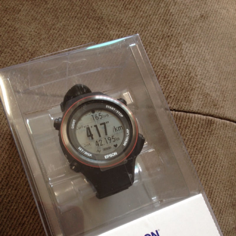 EPSON SF-850 心率路跑教練 腕式GPS 全新公司貨 原廠保固一年 | 蝦皮購物