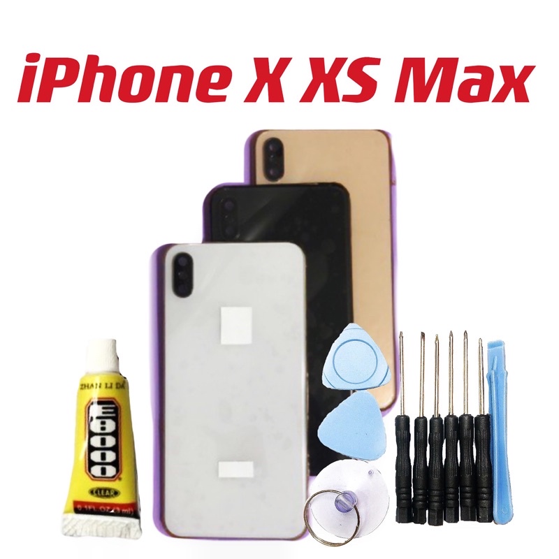 送10件工具組 玻璃底殼 iPhoneX iPhone X XS Max iPhoneXS MAX 中框 後殼 台灣現貨 | 蝦皮購物
