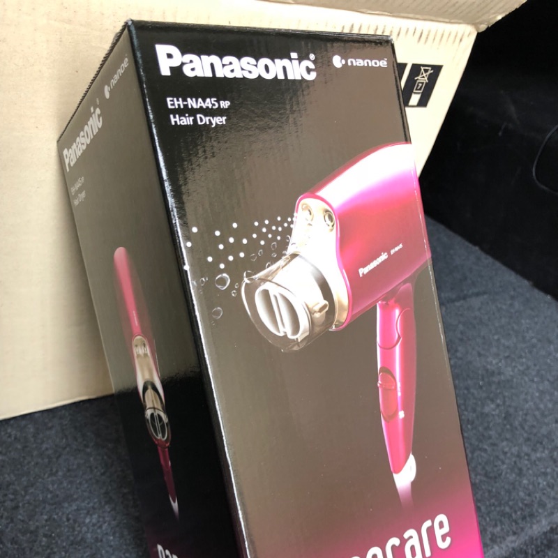 Panasonic 國際牌吹風機 EH-NA45-RP 紅 奈米水離子吹風機NA45 | 蝦皮購物