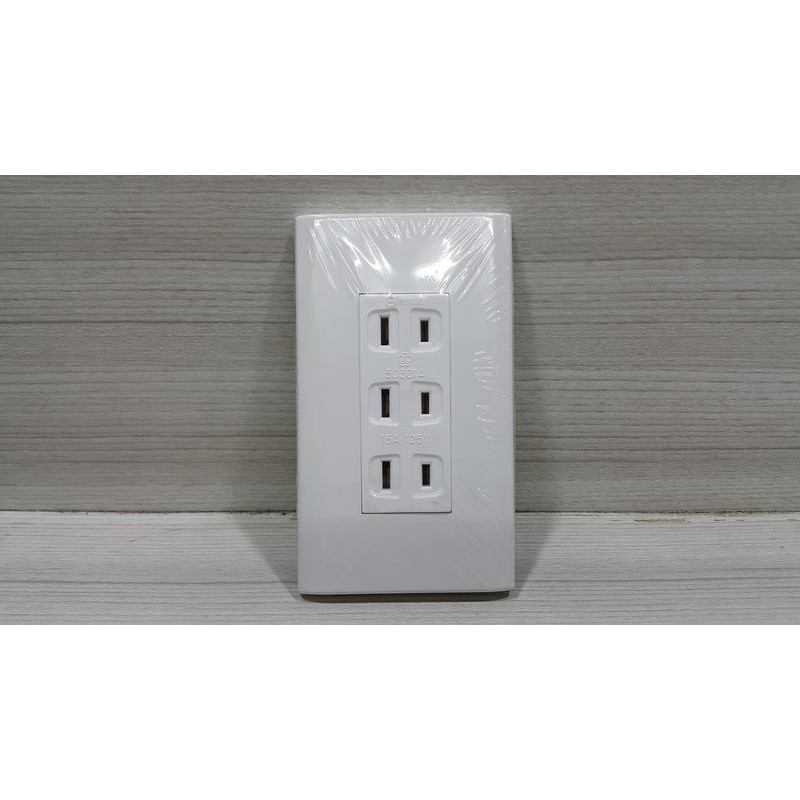 *水電DIY* 台昱牌 晨光大面板系列 3插座 TYL-H683A 報價含發票 | 蝦皮購物