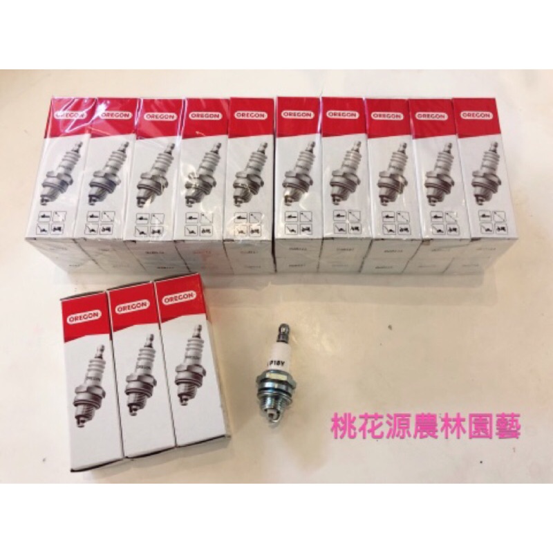【桃花源】OREGON 火星塞 短頭短牙 一盒10入 P18Y (NGK) (HONDA) G45L 引擎 割草機 鏈鋸 | 蝦皮購物