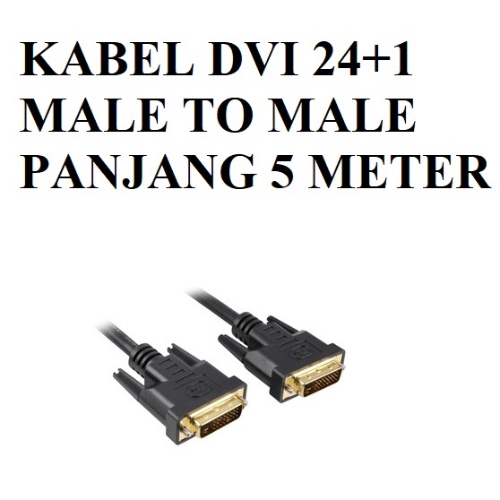 Zikko DVI 電纜 24+1 轉 DVI 24+1 5 米長高品質品牌電纜連接器 PC 電腦家庭辦公室筆記本電腦 | 蝦皮購物