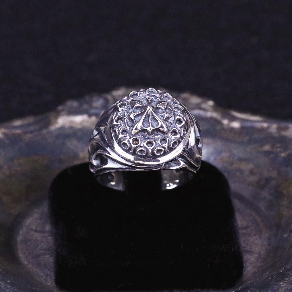 【Silver Monsters】日本手作匠級 曲線異形 Ability Normal 招牌LOGO線條戒指 | 蝦皮購物