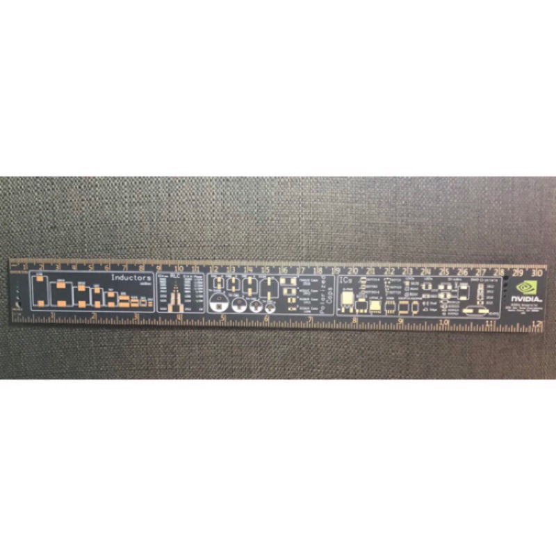 快速出貨 全新 Nvidia 一代 二代 信仰尺 實拍 pcb ruler 電子 pcb layout 工程師 畫圖必備 | 蝦皮購物