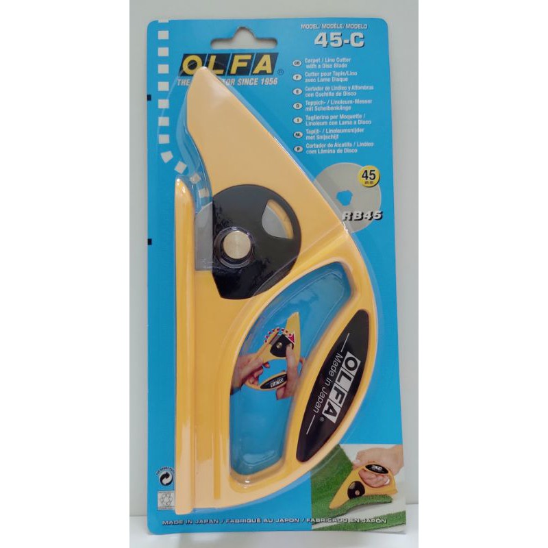 OLFA 45-C 型 滾輪式地毯切割刀 滾輪式 地毯 切割刀 | 蝦皮購物