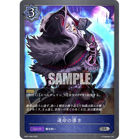 SD專售 -- 闇影詩章SVE BP01-065 命運的指引 SR | 蝦皮購物