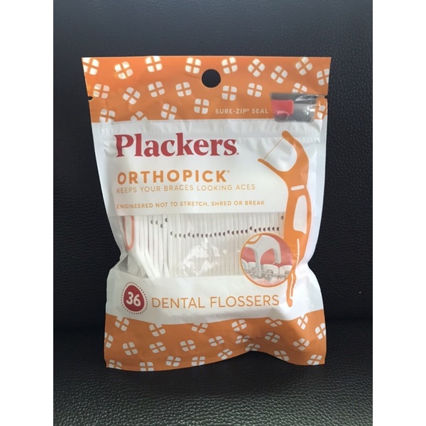 【試用組】Plackers Orthopick普雷克矯正專用牙線棒 矯正器 牙套 牙線 矯正用 牙線棒 牙套用 牙套 | 蝦皮購物
