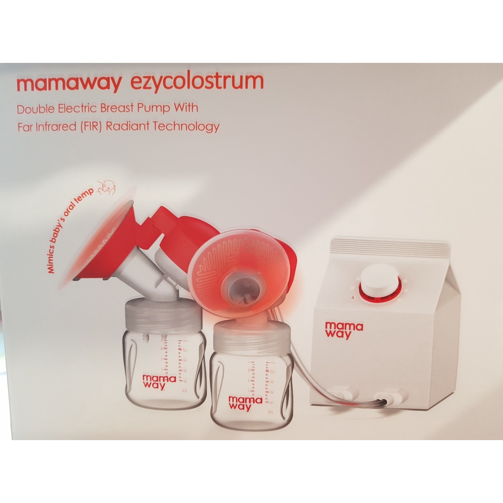 mamaway電動雙邊擠乳器(二手)僅使用1個月配件說明書箱子都在 贈2個媽媽餵奶瓶僅消毒沒使用過 | 蝦皮購物