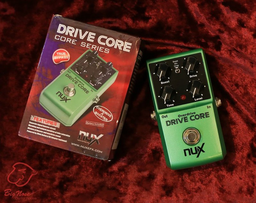 大鼻子樂器 免運 NUX Drive Core 電吉他 破音 公司貨 單顆 效果器 | 蝦皮購物