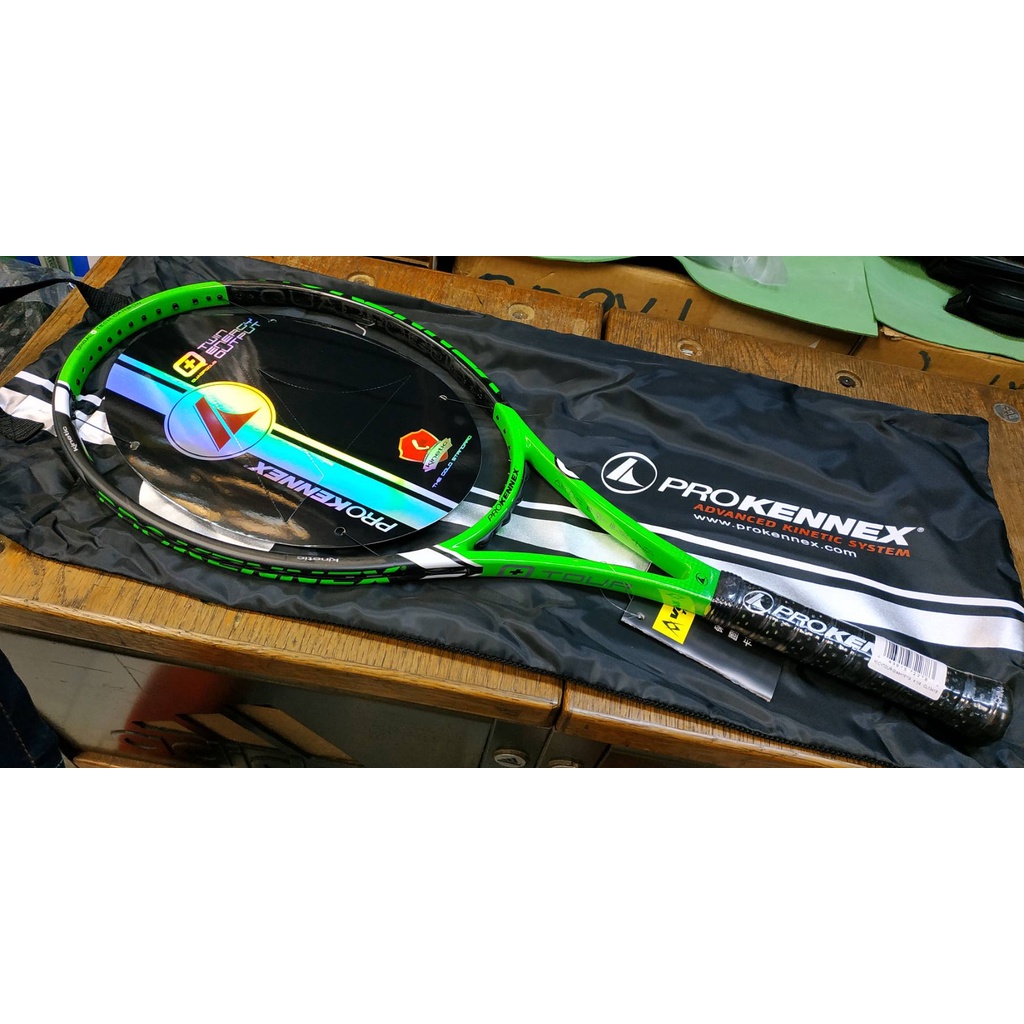 總統網球 肯尼士 PRO KENNEX Q+TOUR 300g 網球拍 KINETIC吸震科技 空拍特價 $3800 | 蝦皮購物