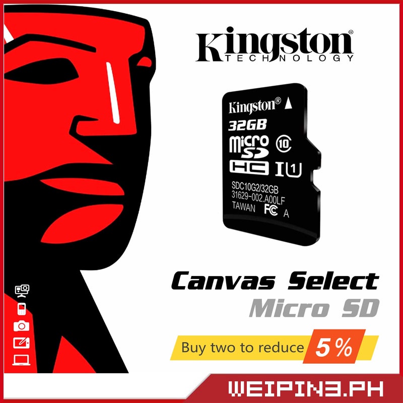 金士頓 sd 卡 16GB 32GB 64GB 128GB 256GB 存儲卡 Class10 Micro sd 卡 | 蝦皮購物