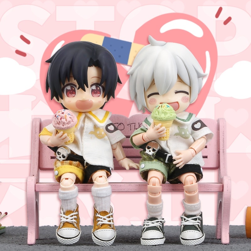 《絕版出清》【風閣】戀愛禁止小惡魔 - ob11/黏土人/gcs/ymy/12分娃娃衣/套裝/ob11套裝/小惡魔/娃服 | 蝦皮購物