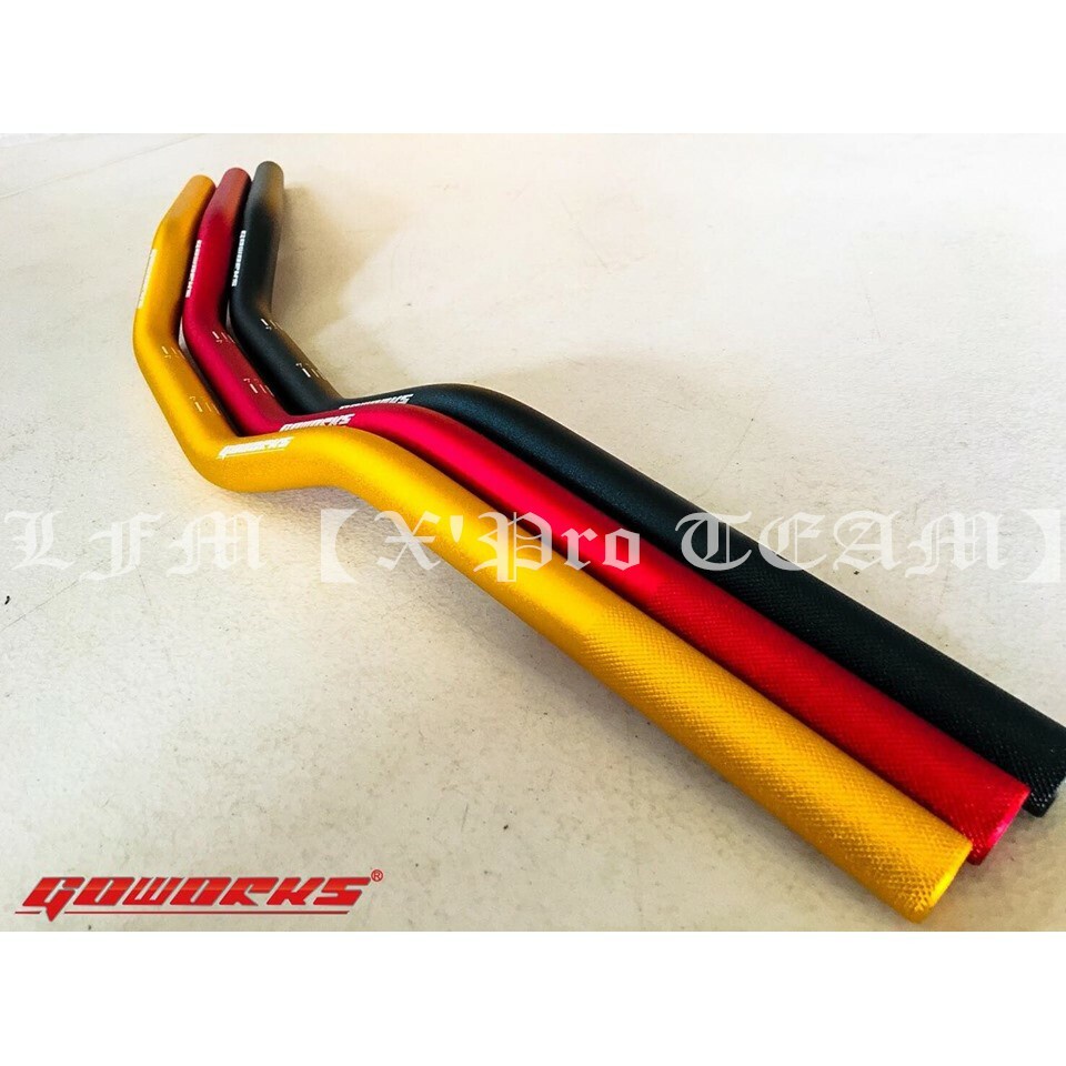 [LFM] GOWORKS 細把 鋁合金把手 鋁把 車手 車手把 DRG2 MT15 MSX 曼巴 KRV T2 CB | 蝦皮購物