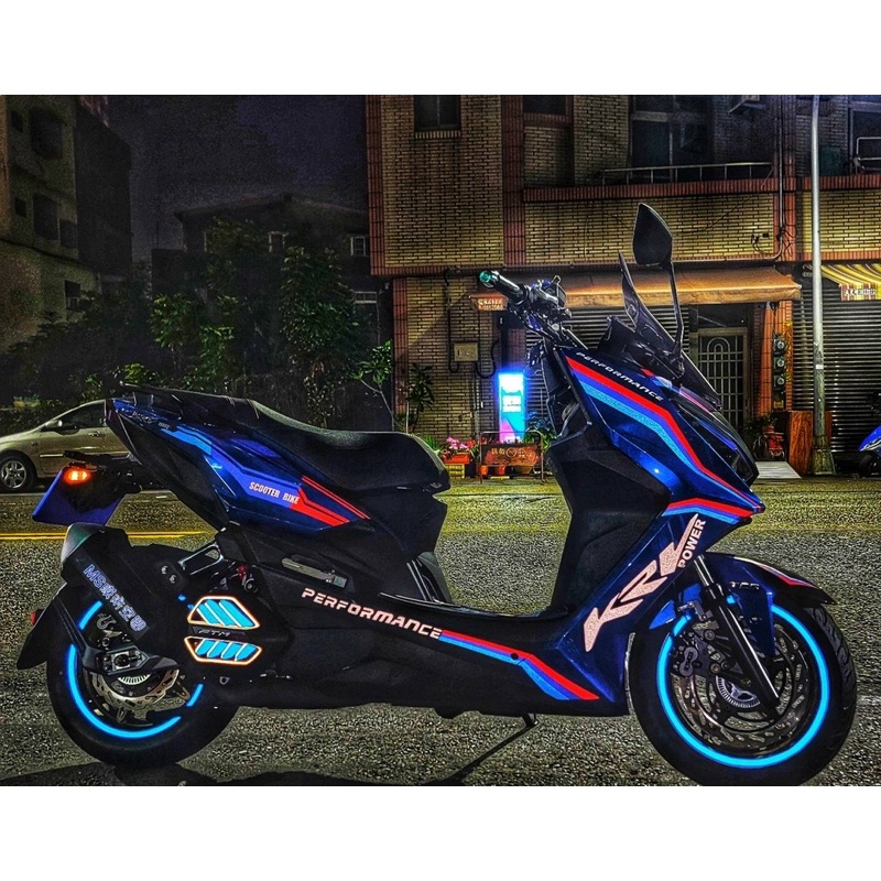 KRV-車身線條 反光拉線 3M反光 KRV車貼 輪框貼 KRV輪框貼 | 蝦皮購物