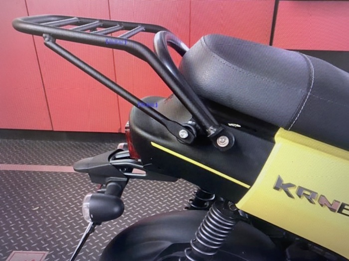 DIY本舖 SYM KRN BT125 麒麟 後箱架 後架 行李箱架 後貨架 附螺絲包 粉體塗裝 16mm 實心鐵架 | 蝦皮購物