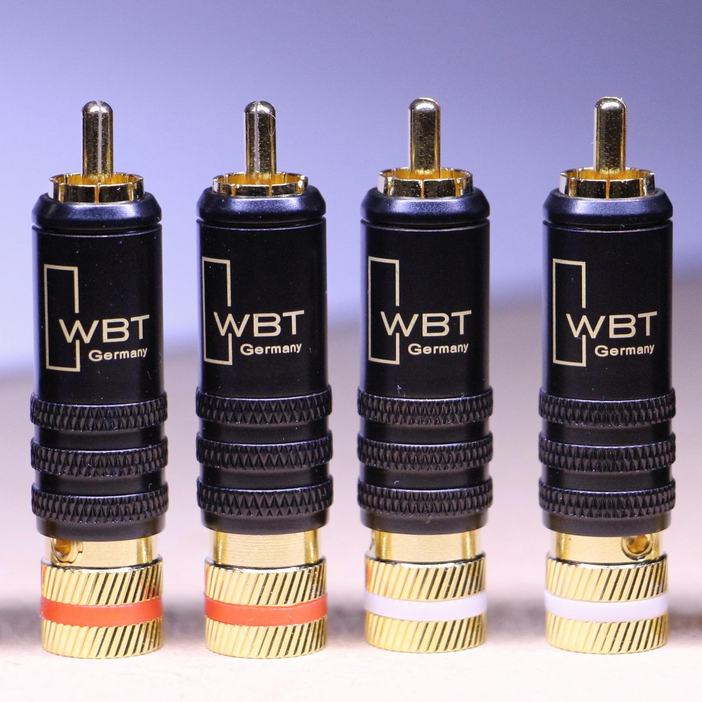 德國 WBT-0144 鍍金 RCA插頭 蓮花插 WBT | 蝦皮購物