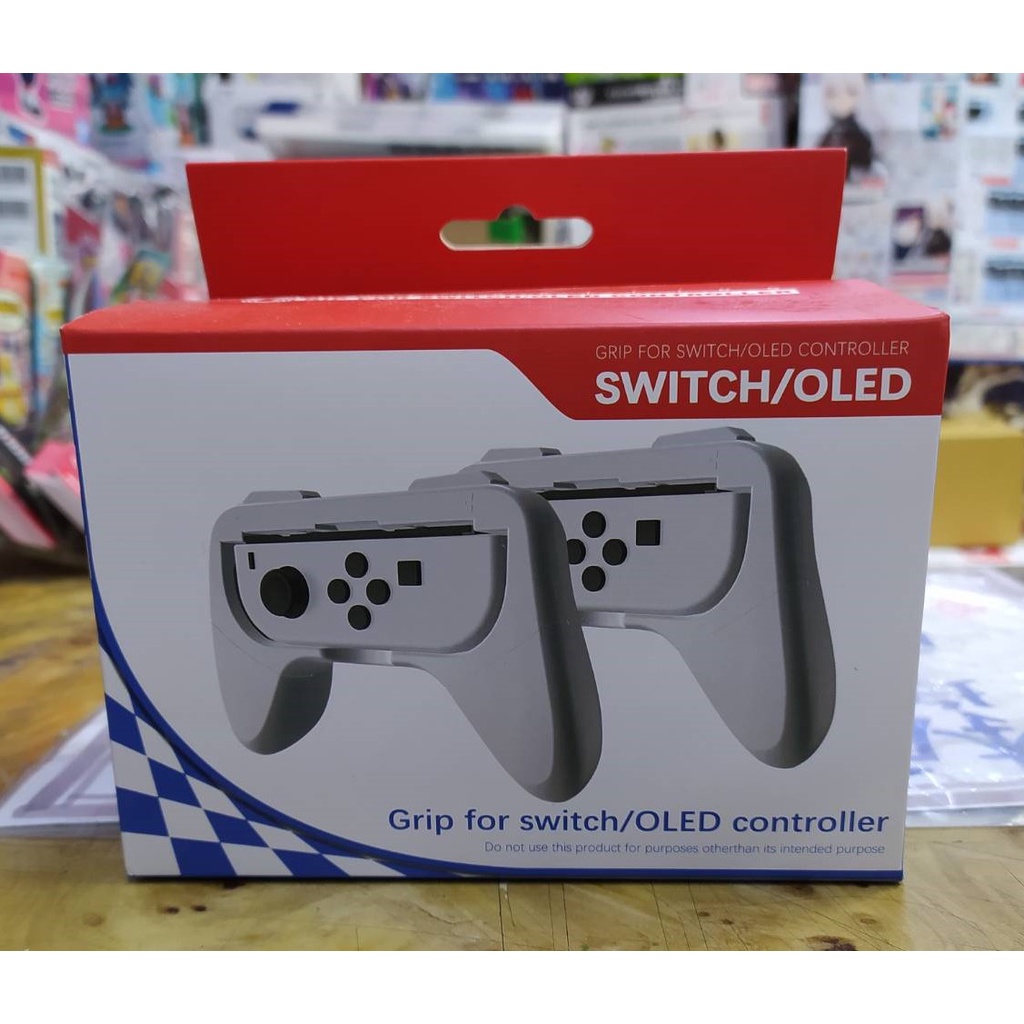 【我家遊樂器】NS Joy-Con 專用雙人握把(副廠) Nintendo Switch / OLED (全通用) | 蝦皮購物