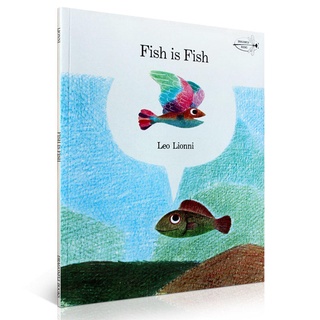 【貝貝館圖書】吳敏蘭書單推薦 4度凱迪克獎 Fish is Fish 魚就是魚Leo Lionni英文原版進口繪本兒童啟 | 蝦皮購物
