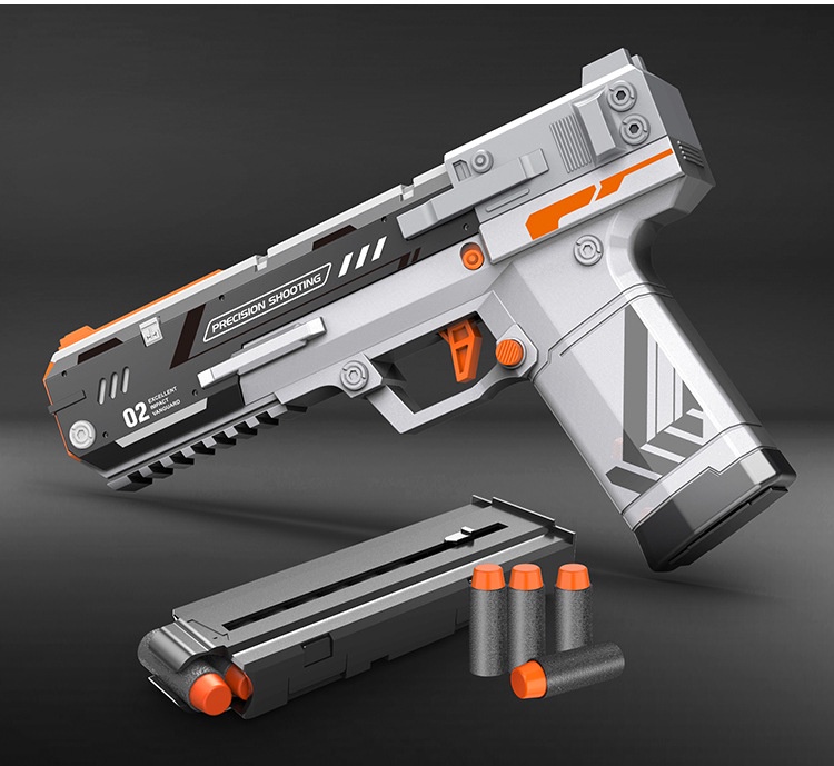 短彈發射器 雷龍軟彈槍 免 拋殼槍 泡棉發射器 玩具軟彈槍 | 蝦皮購物