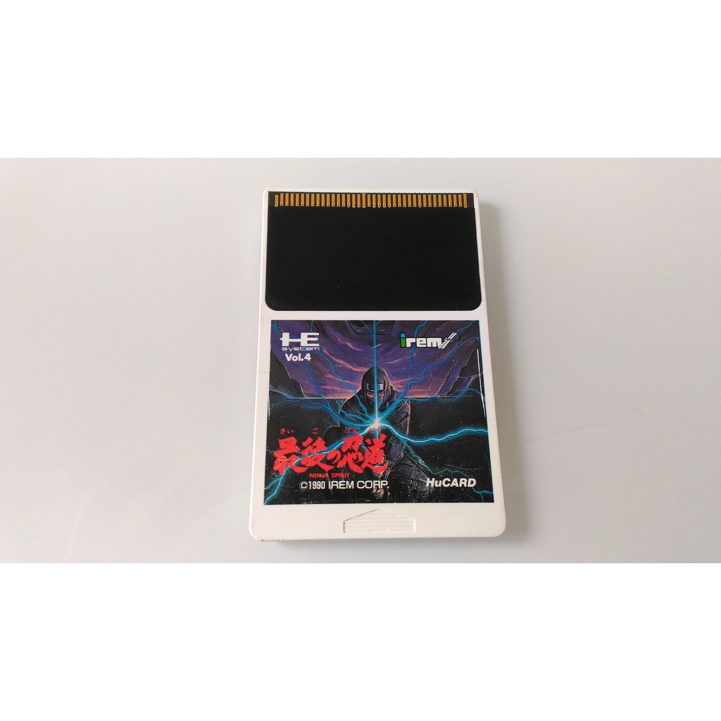PC Engine PCE 最後忍道 Hu-Card | 蝦皮購物