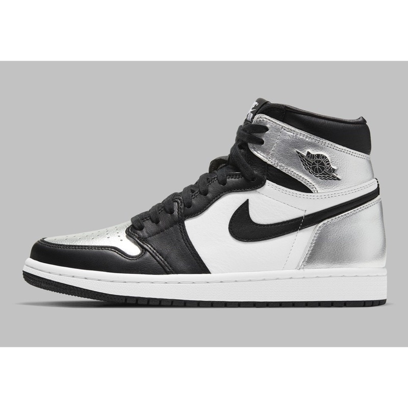 Air Jordan 1 Retro High OG Silver Toe CD0461-001 AJ1 黑銀 | 蝦皮購物