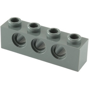 [樂磚庫] LEGO 3701 磚 科技型 深灰色 1x4 4213607 | 蝦皮購物