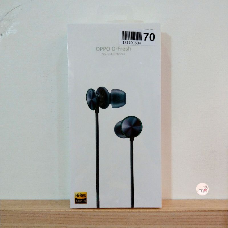 OPPO 全新 原廠正版 O-Fresh 3.5mm 立體聲耳機 全新 | 蝦皮購物