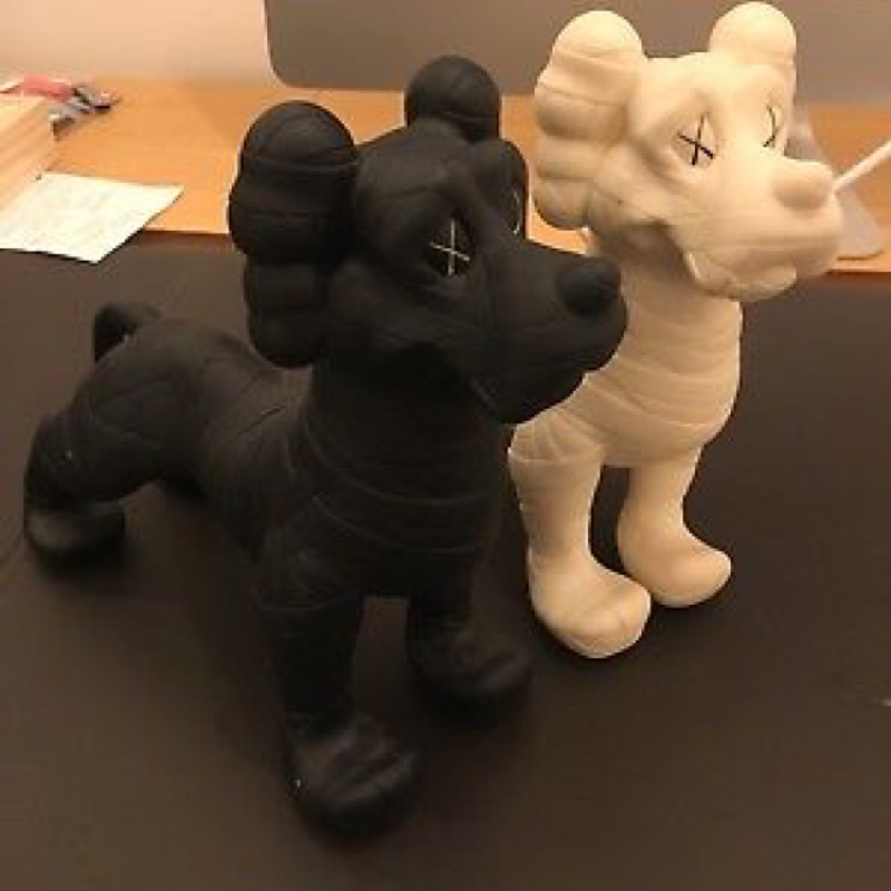 KAWS X Neighborhood Zooth （黑/白）已拆 付袋 | 蝦皮購物